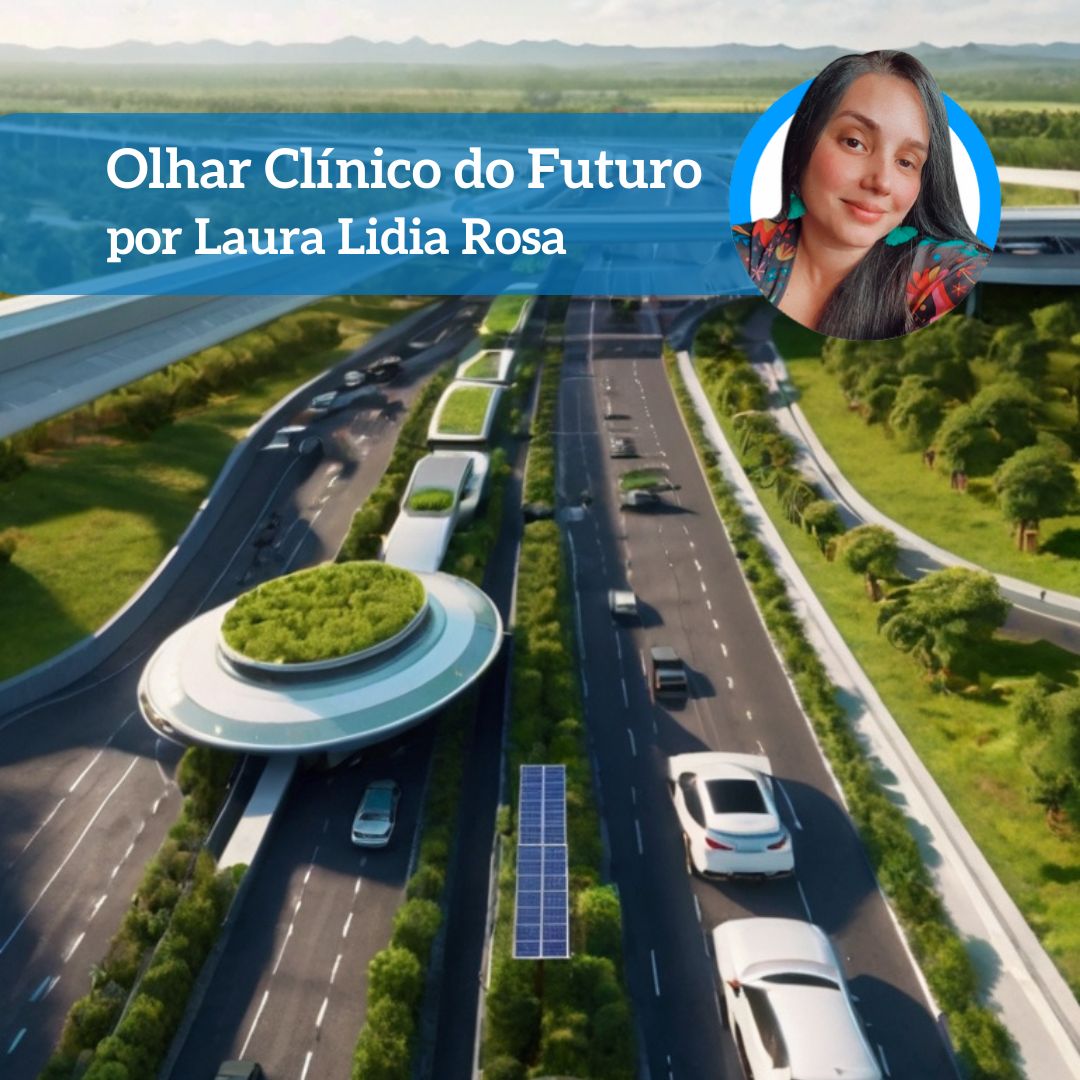 Humanização da mobilidade em vias urbana e rural solarpunk